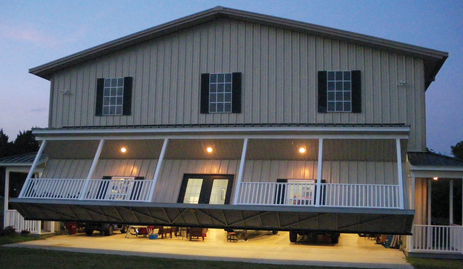 Designer Canopy-Type Bifold Garage Doors & Hydraulic Doors