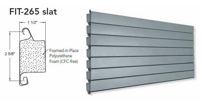 Non-Insulated & Insulated Metal Slat Coiling Doors in NYC & NJ