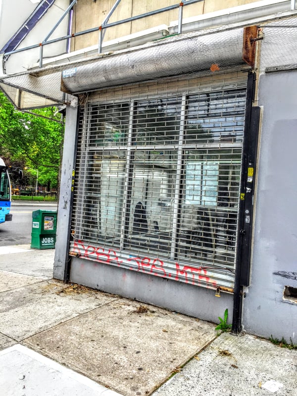 Storefront Premium Security Roll Down Gate Installation in NYC