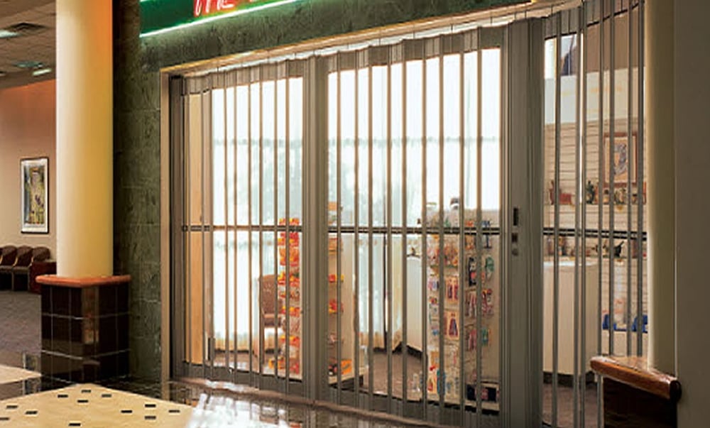 Side-Folding Full-Enclosure Security Grilles in NYC & NJ