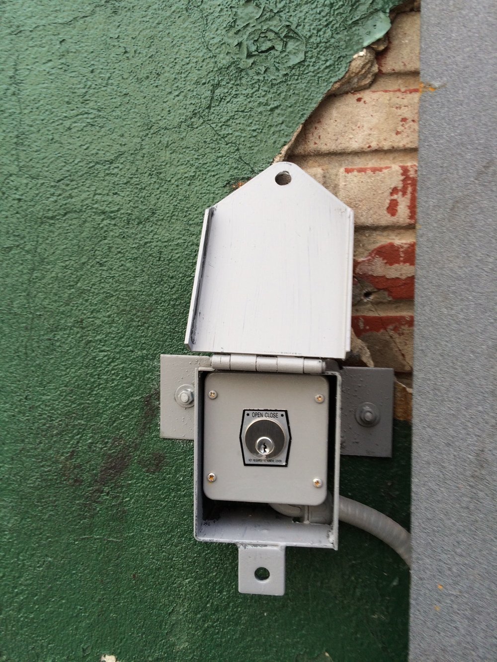 Swinging Pass Doors in Rolling Gates