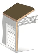 Low Headroom Sectional and Roll-Up Overhead Doors for Tight Spaces