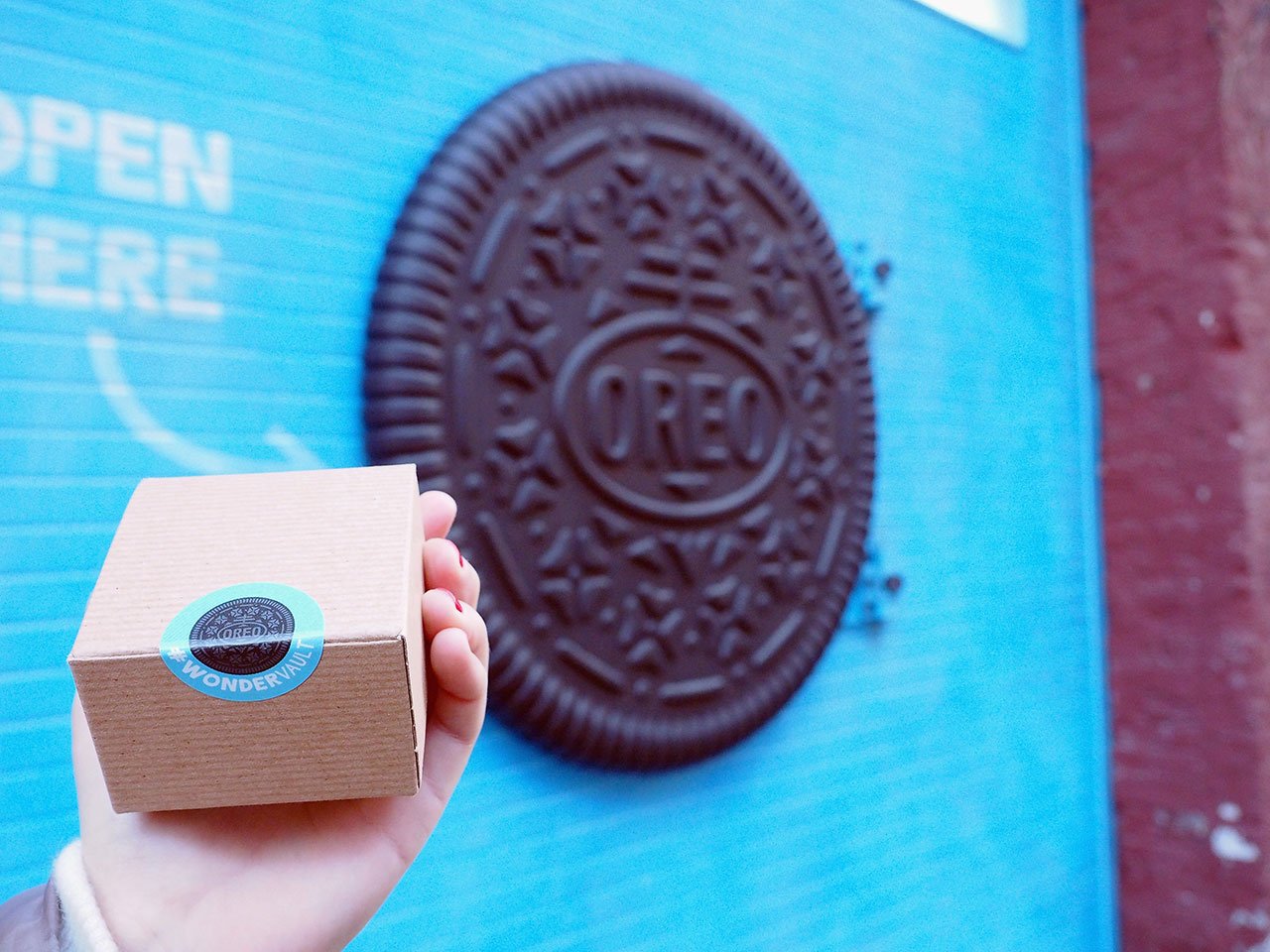 CHECK OUT THE OREO WONDER VAULT ROLLING GATE IN MANHATTAN
