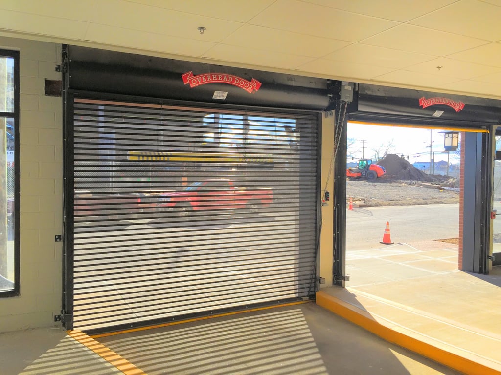 Perforated Roll Up Door
