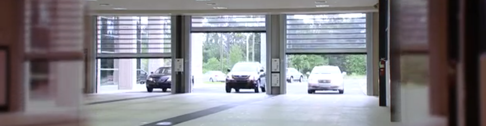 High-Speed Door Safety Systems for Auto Dealerships