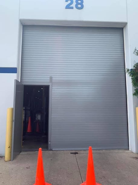 Sectional & Rolling Doors with PassThrough Door
