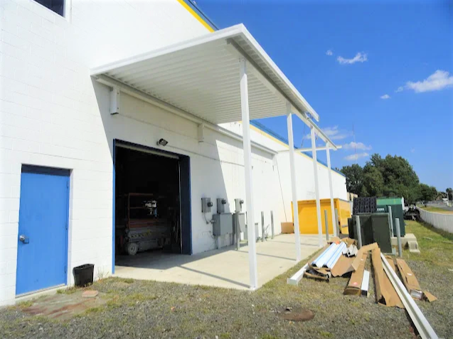 Loading Dock & Man Door Canopies Photo Gallery