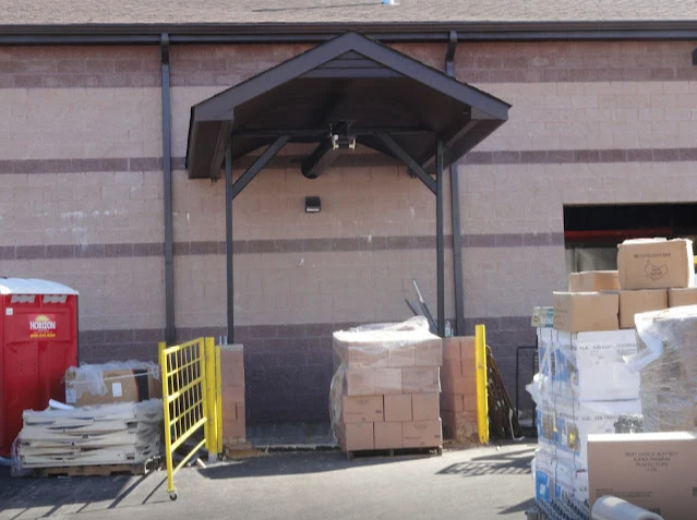 Loading Dock & Man Door Canopies Photo Gallery